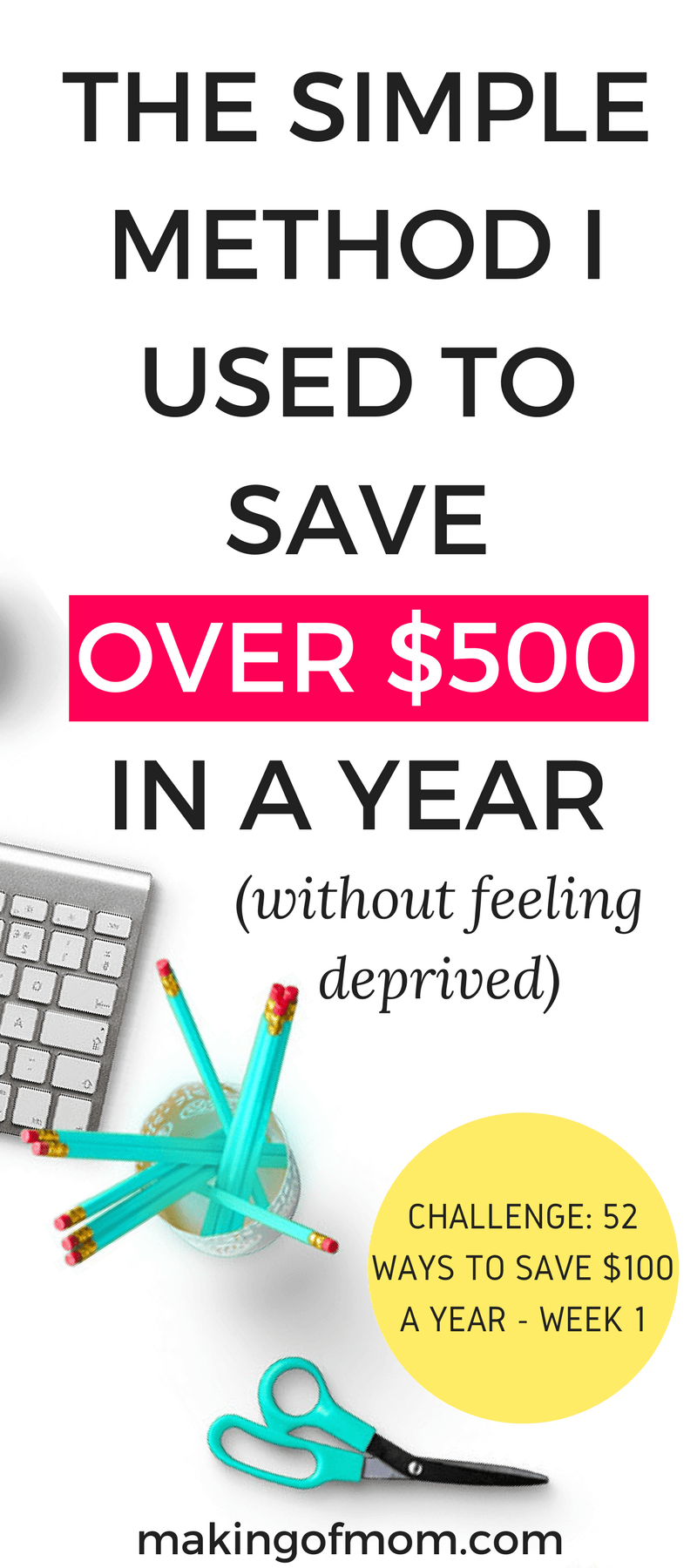 52 Ways to Save $100+ In One Year Challenge: Keep the Change - Making ...