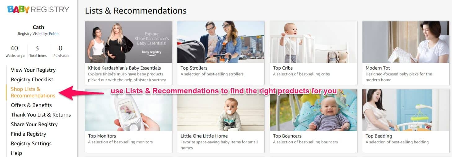 How to Start Your Baby Registry - Making of Mom