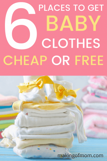 Where to Buy Cheap Baby Clothes: 6 Places to Get Cheap (or Free ...