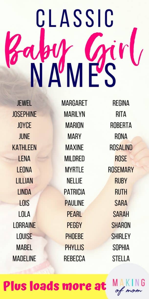 Old Fashioned Baby Girl Names 4 Making Of Mom Old Fashioned Baby Girl Names 4 Making Of Mom