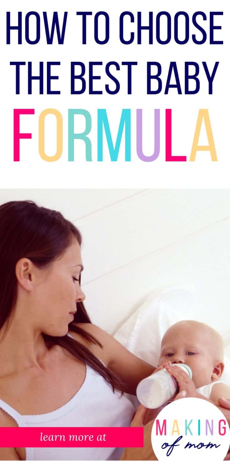 How to Choose a Baby Formula - Best Baby Formula for Your Baby