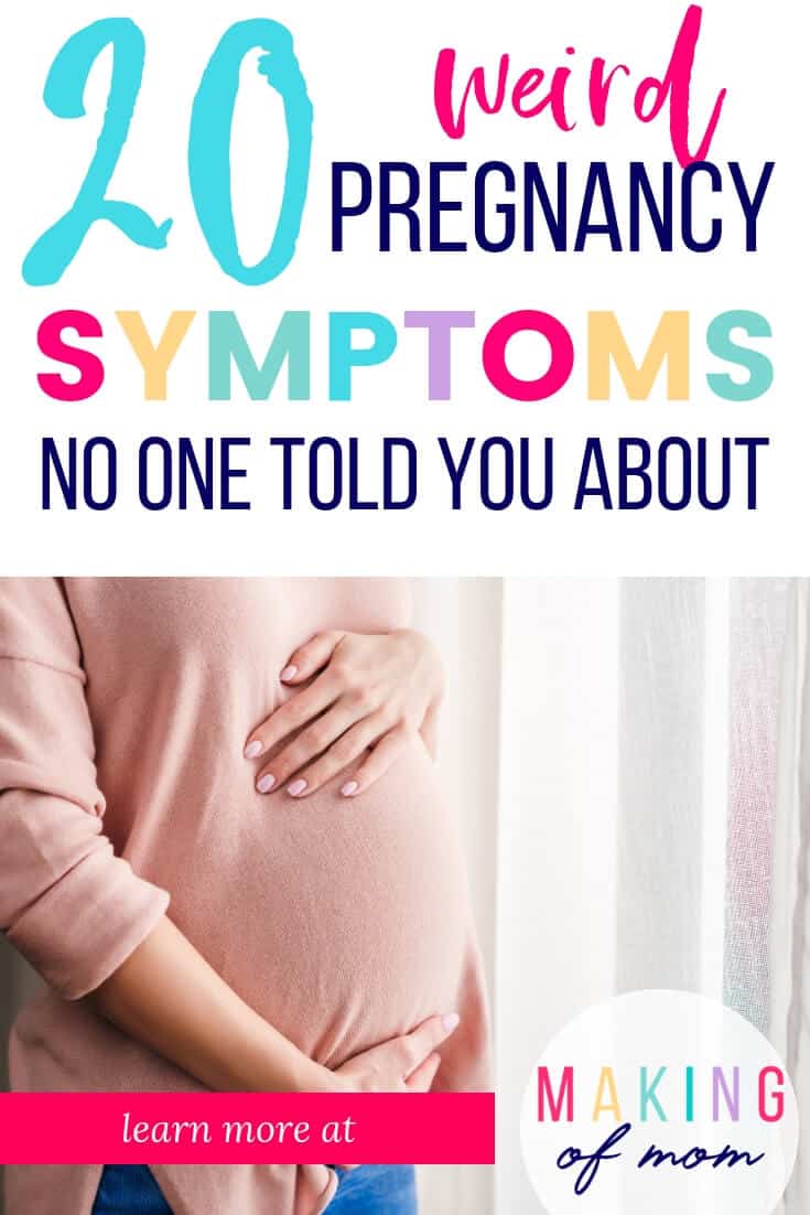 weird-pregnancy-symptoms (3) - Making of Mom