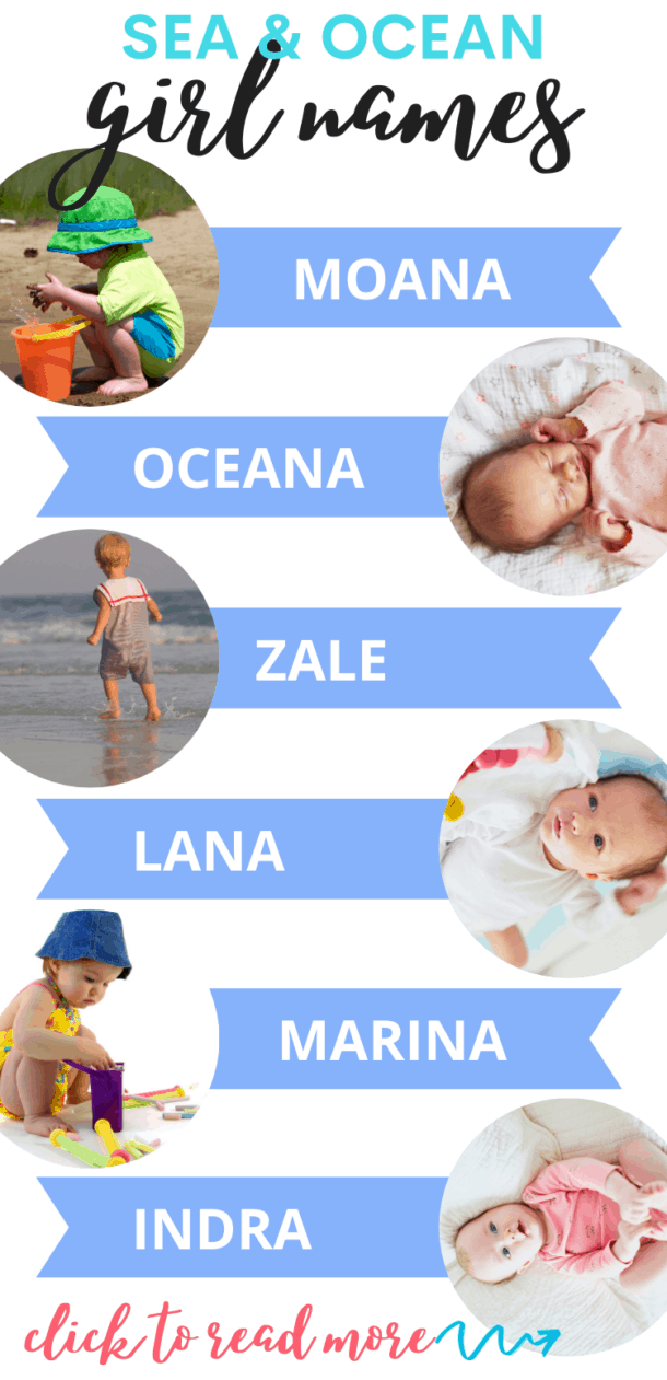 25+ Beautiful Ocean Names for Girls (with origin and meaning) - Making ...