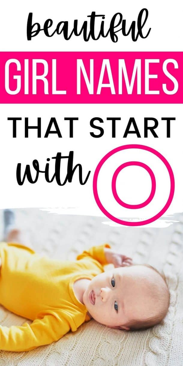 baby girl names that start with o - Making of Mom