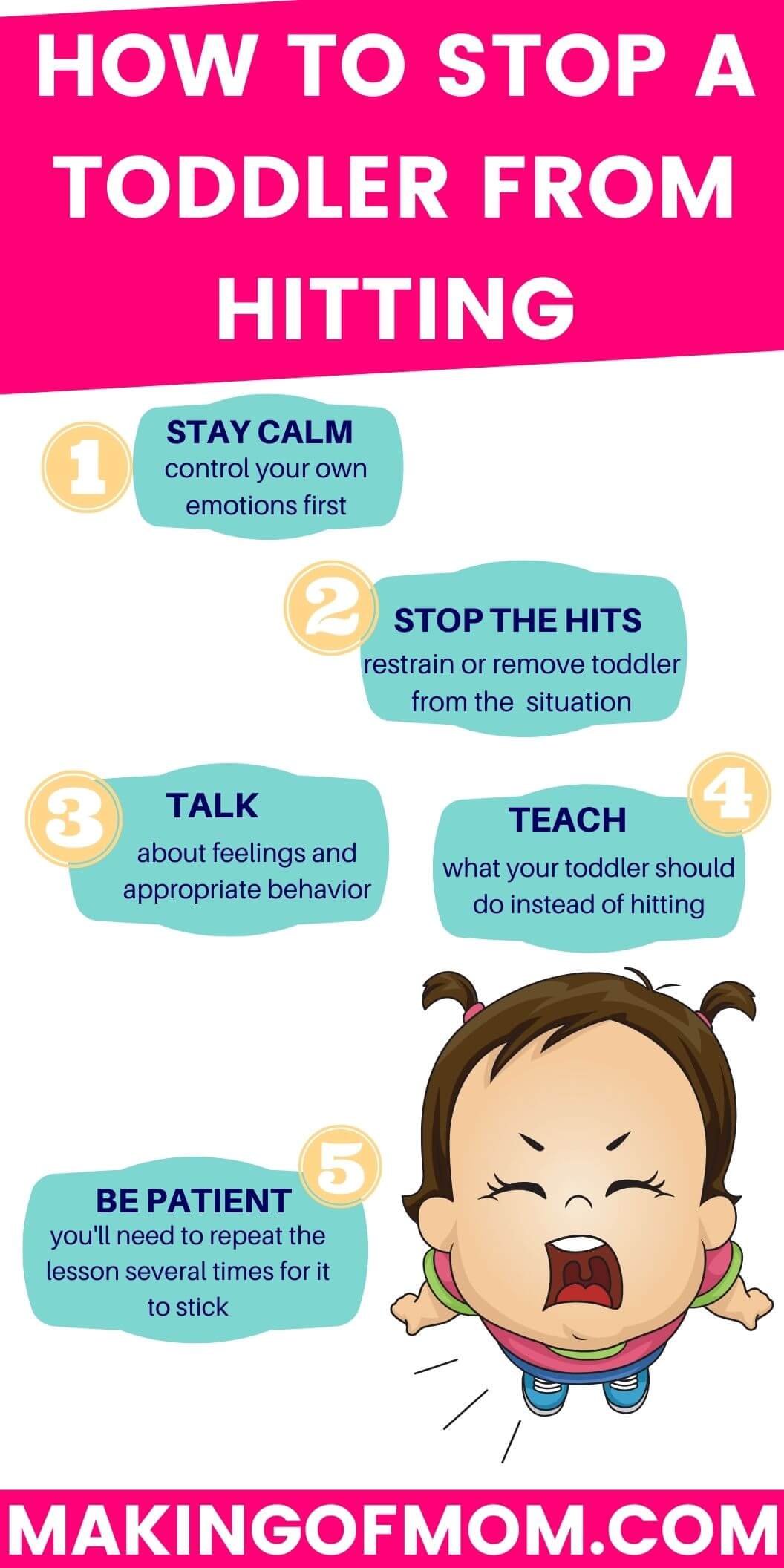 How to Stop Your Toddler from Hitting - 7 Tips You Need to Hear